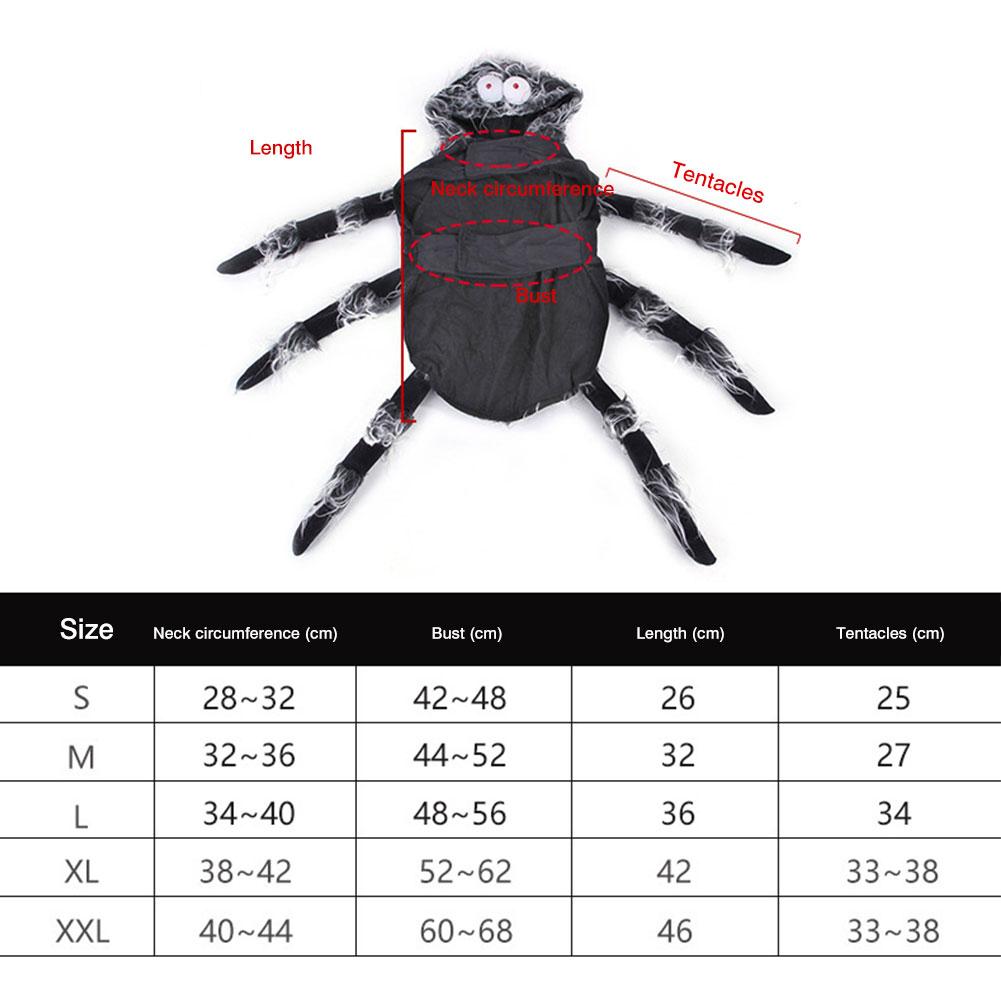 Halloween Dog Cat Costume Furry Giant Simulation S... – Grandado