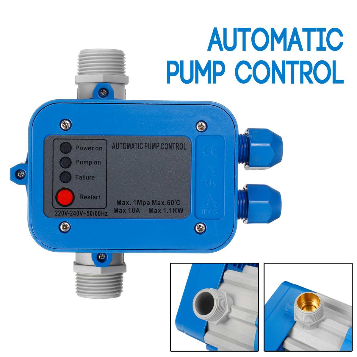 Becornce Electronic Switch Automatic Water Pump Pr... – Grandado