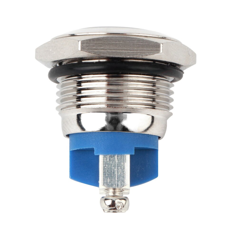 16mm Start Horn Button Momentary Nickel Plated Bra... – Grandado