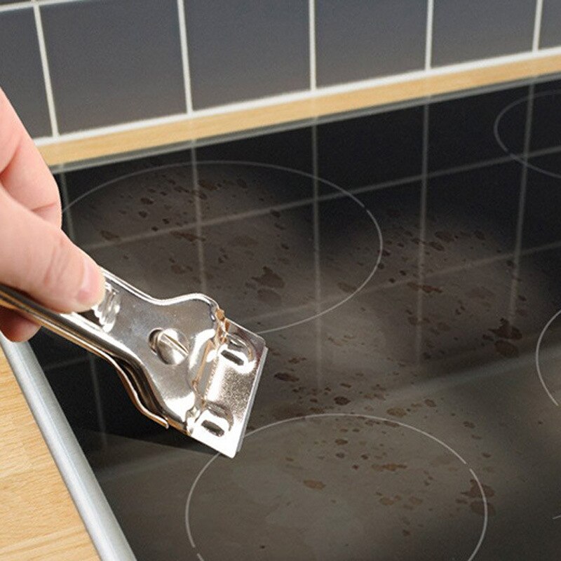 Multifunction Glass Ceramic Hob Scraper Cleaner Re... – Grandado