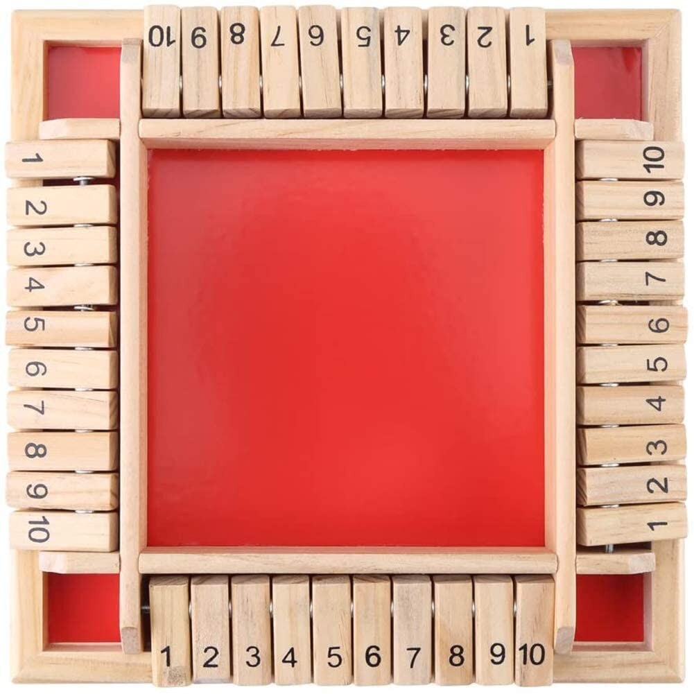 Wooden Number Board Box Wooden Mathematic Traditio... – Grandado