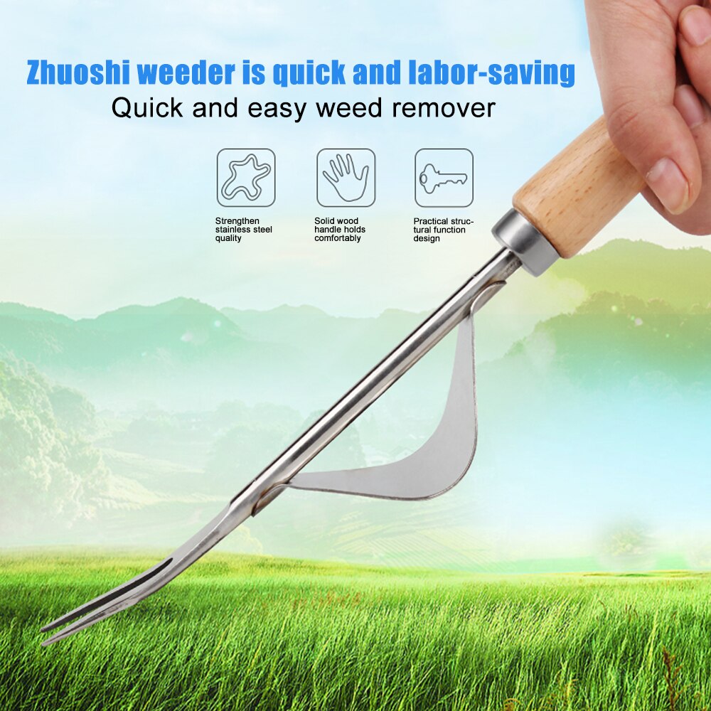 Stainless Steel Root Lifter Weeder Garden Gardenin... – Grandado