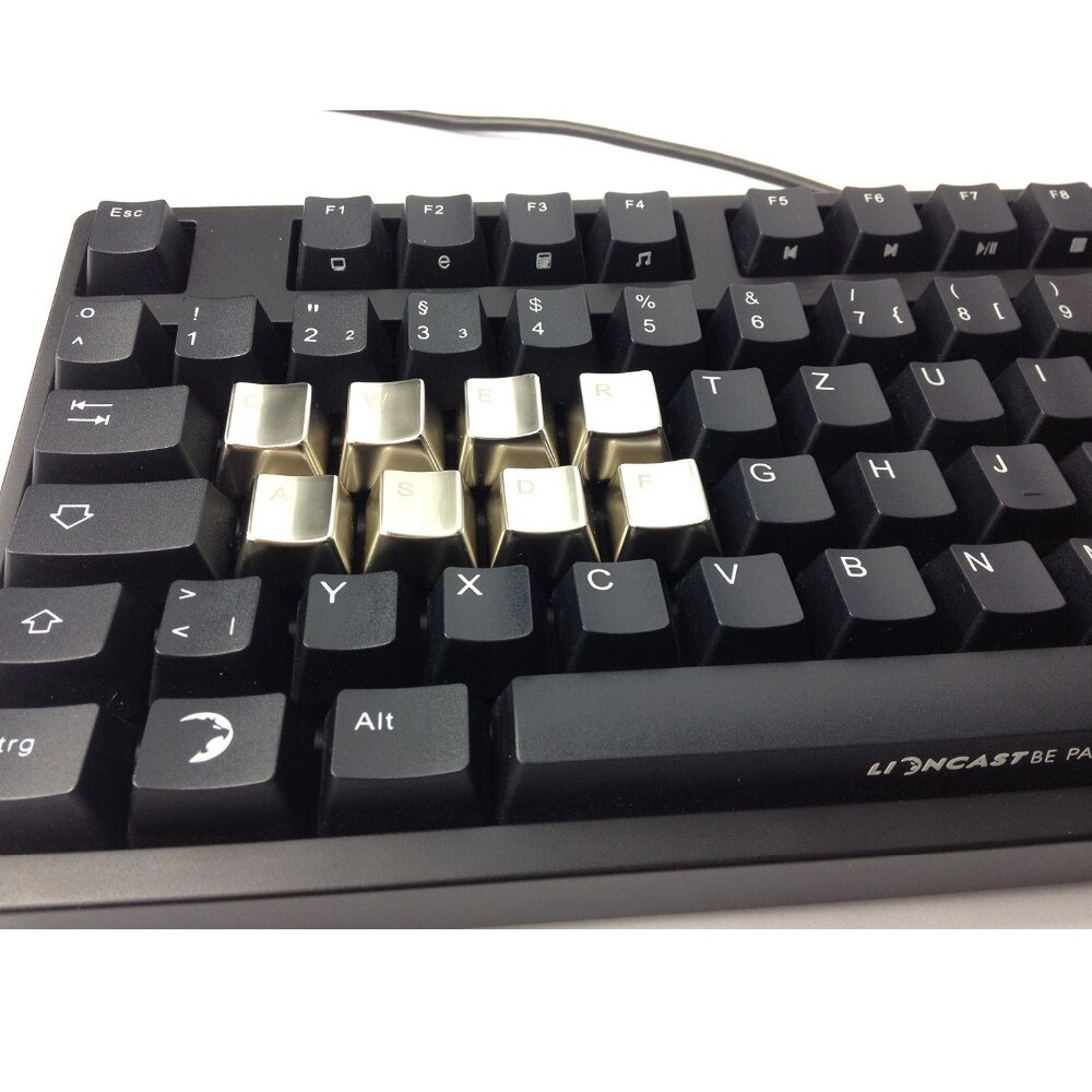 Voor Mechanische Toetsenbord Mx As Zilver/Golden M... – Grandado