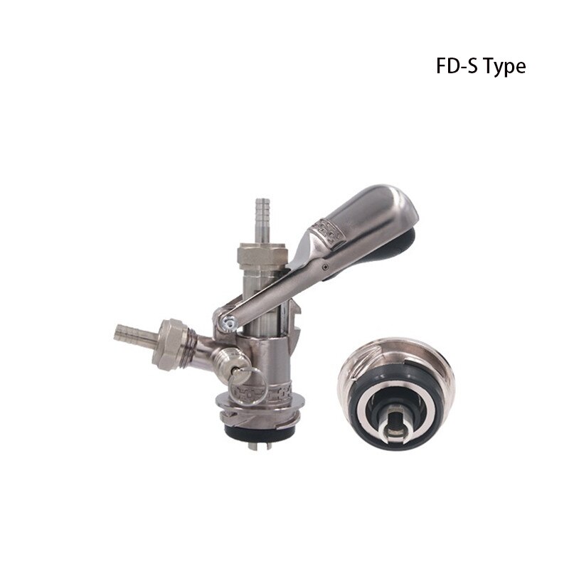 TWELVETAP S-Type Keg Coupler Stainless Steel Homeb... – Grandado