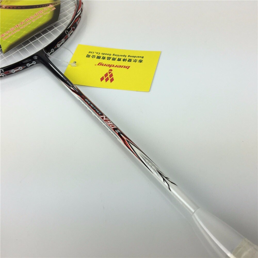 N90 III carbon badminton racket with string and ov... – Grandado