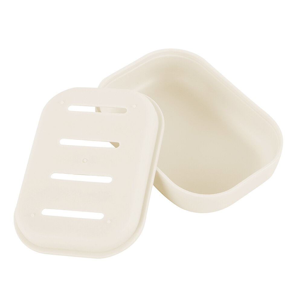 Bathroom Soap Box Plastic Soap Dish Simple Double ... – Grandado