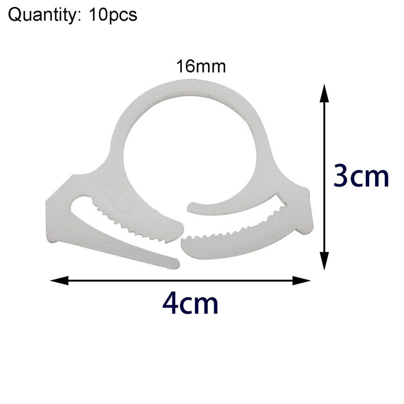 10pcs/lot Drip Tubing Hoop Buckle Garden Micro Dri... – Grandado