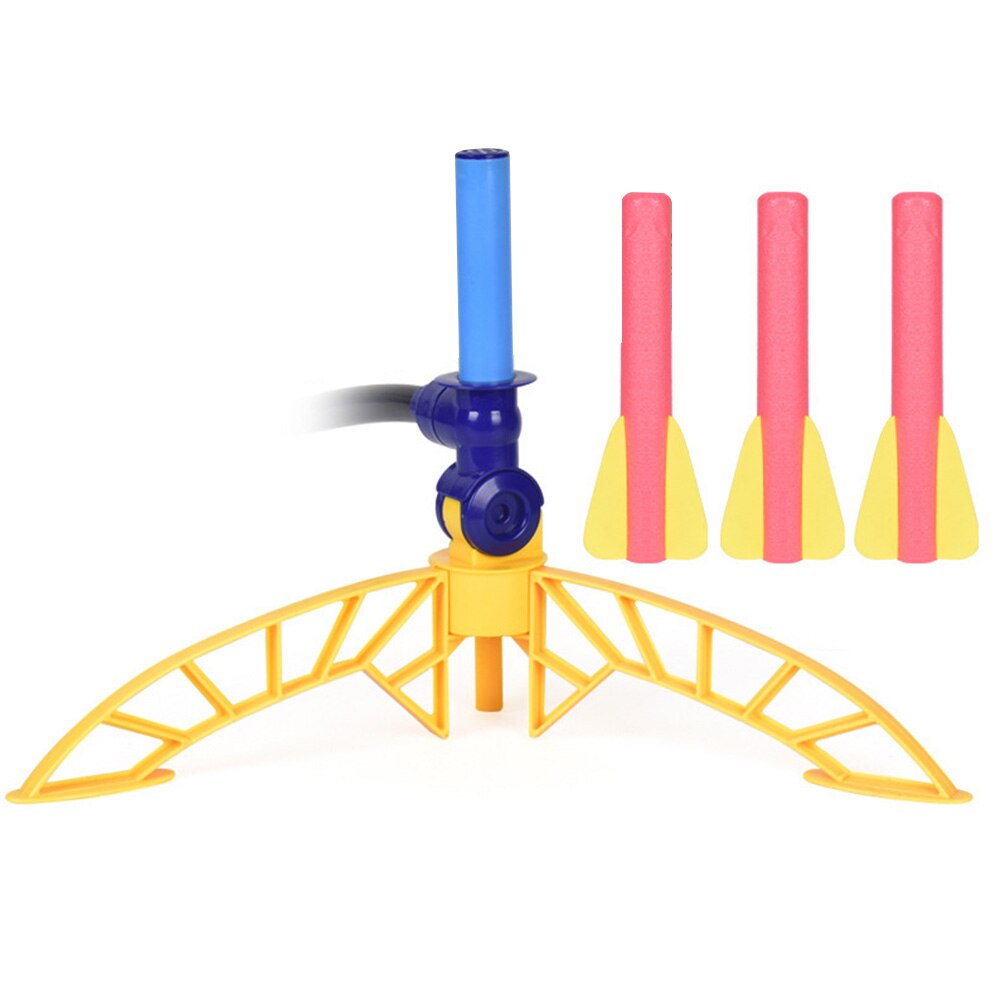 Fun With LED Shoot Off Rocket Launcher Non Toxic S... – Grandado