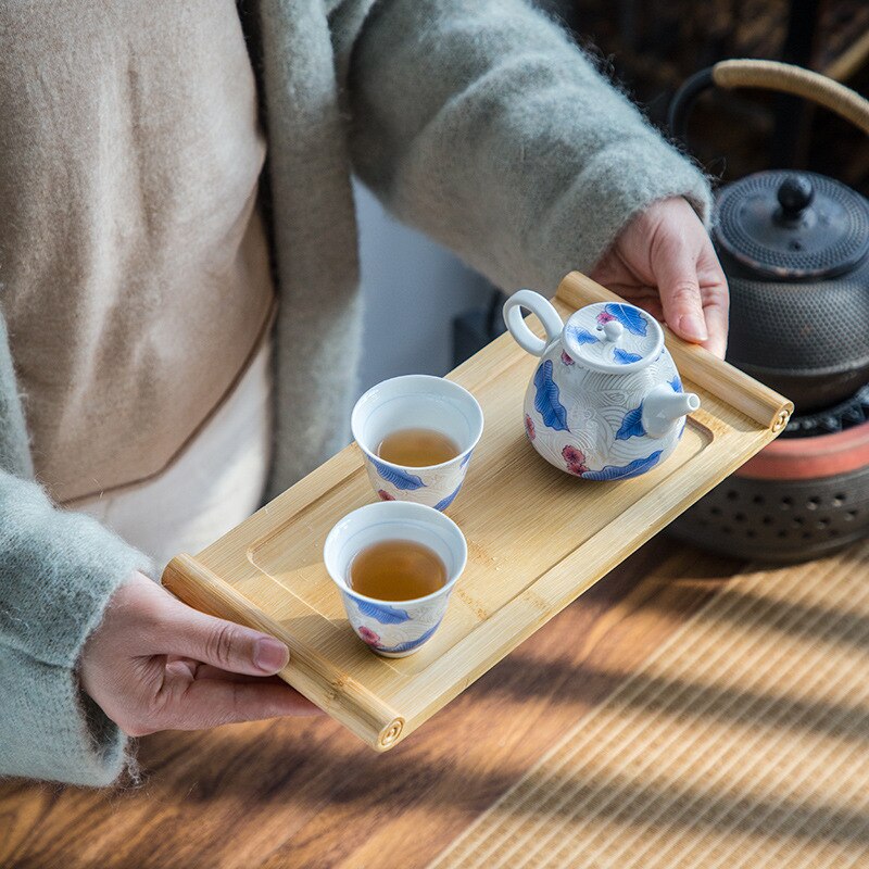 Bamboo Pizza Board Wooden Tray Bread Steak Cake So... – Vicedeal