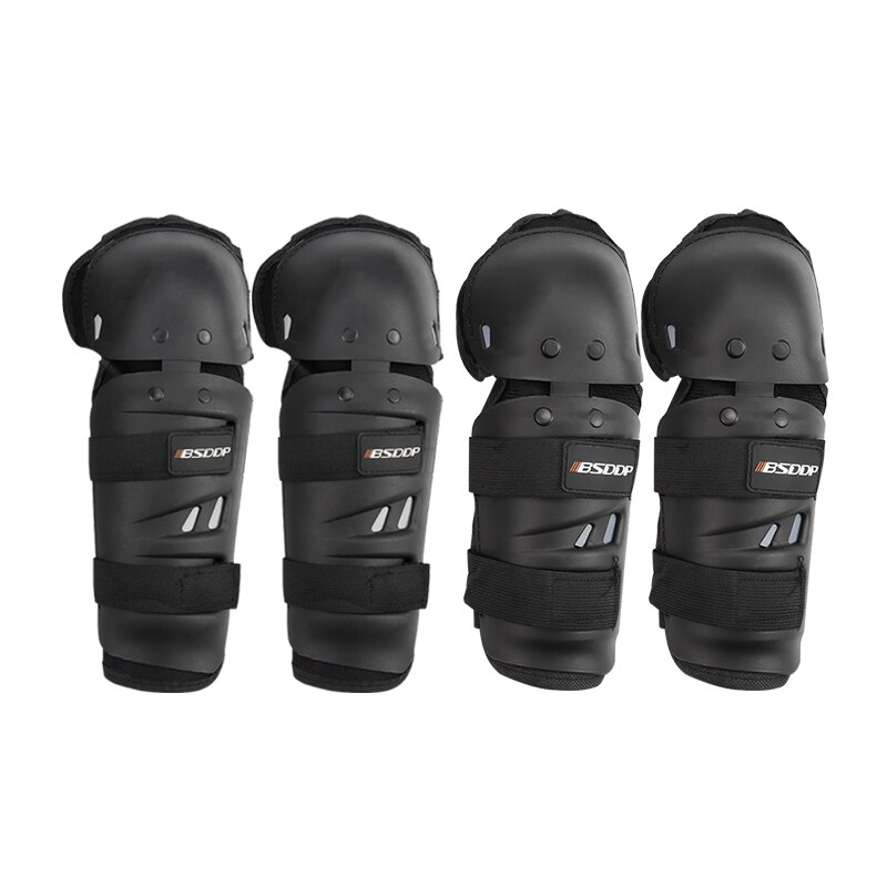 4pcs/set Motorcycle Adult Elbow Knee Shin Armor Ge... – Vicedeal
