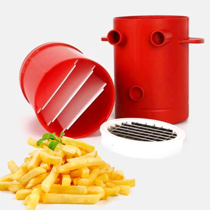 2 In 1 No Frying Copper Potato French Fries Cuttin... – Vicedeal