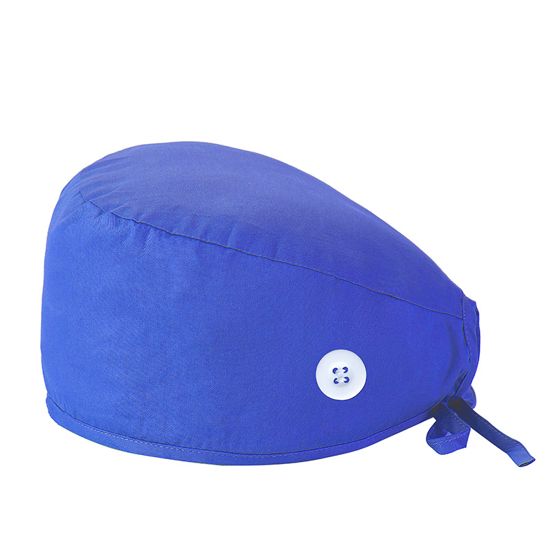 Sold Solid Color Baotou Cap Doctor Hat Buckle Nurs... – Grandado