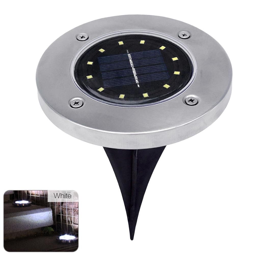 12 LED Solar Power Buried Light IP44 Waterproof Ou... – Vicedeal