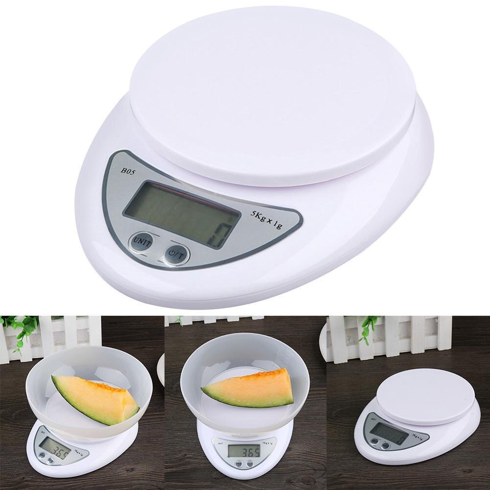 Household Kitchen Electronic Digital Scales White ... – Grandado