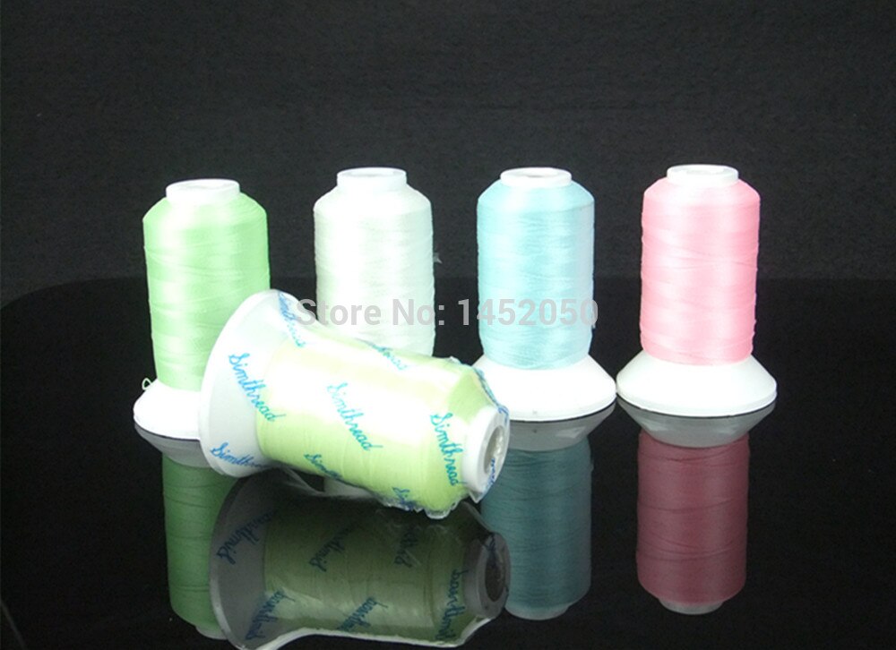 Glow in the Dark Embroidery Machine Thread 550 Yar... – Grandado