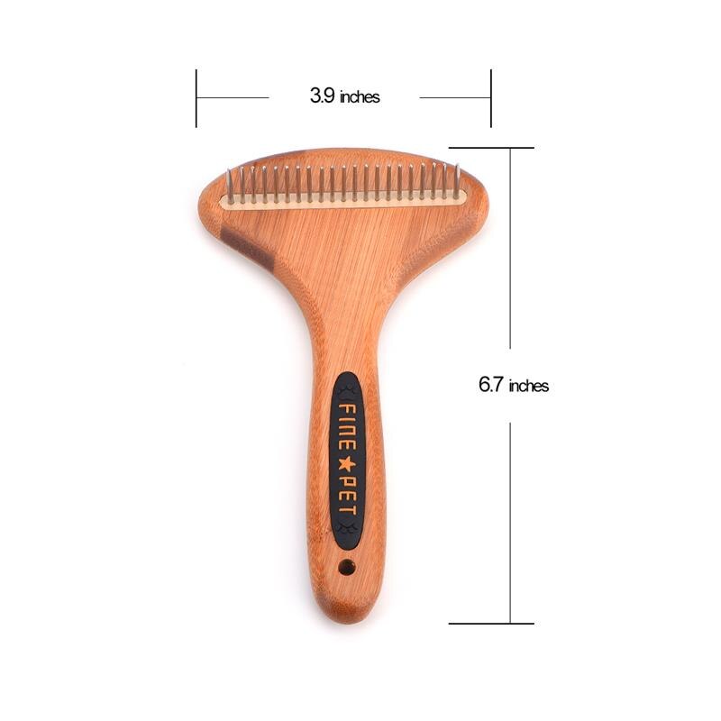 Pet Grooming Rake - 25mm Long Tooth Undercoat Dog ... – Grandado