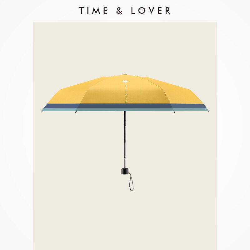 Mini hopfällbar litet paraply paket box ficka regn... – Vicedeal