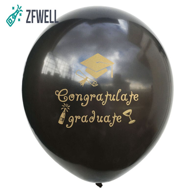 ZFWELL 10pz/lot 12 inch Congratulate graduate lett... – Grandado
