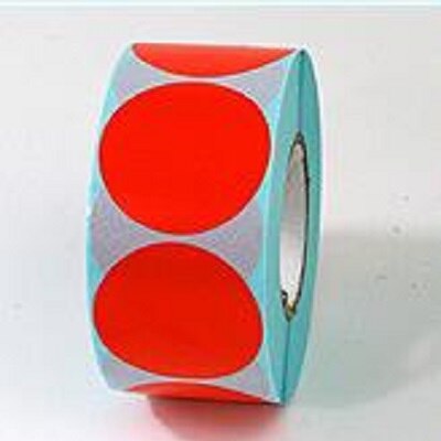 1000 Stuks Maat 30Mm Roll Sticker Kleur Papier Lab... – Vicedeal