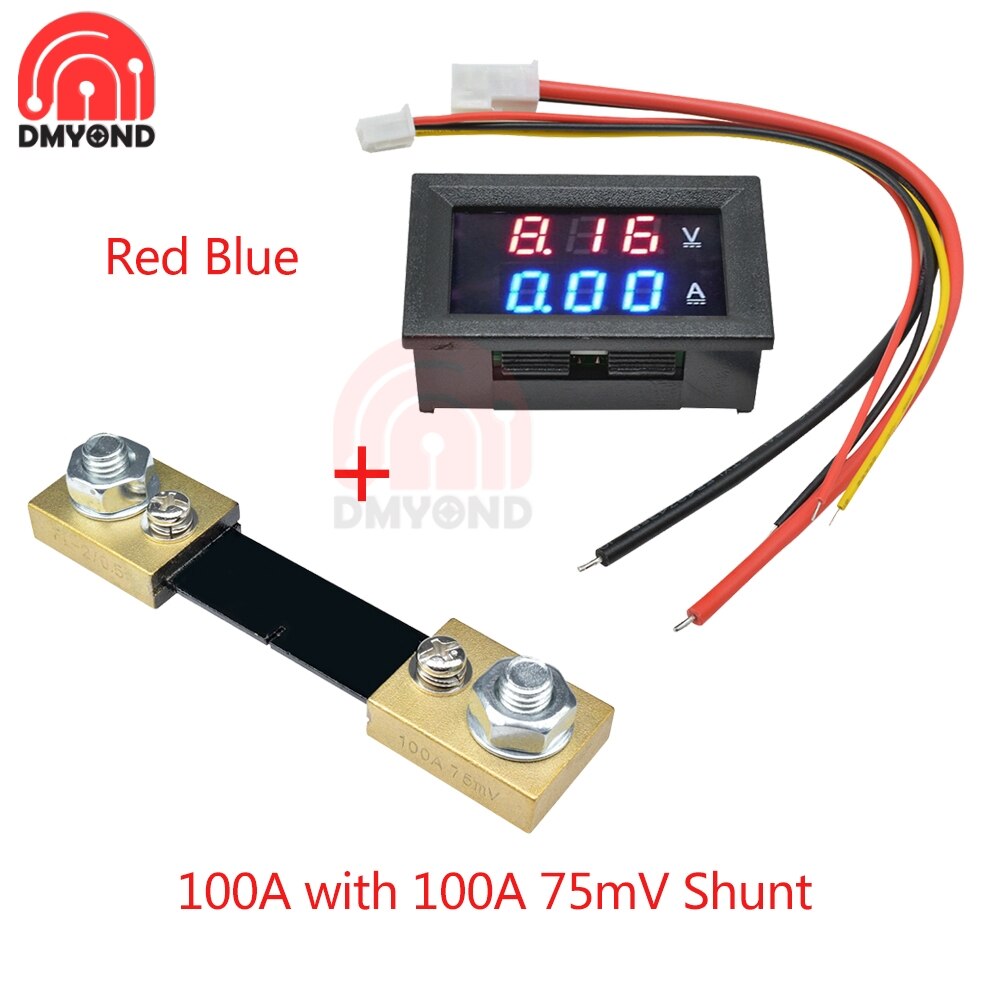 Mini 0.28Inch DC0-100V 100A Led Digitale Voltmeter... – Vicedeal