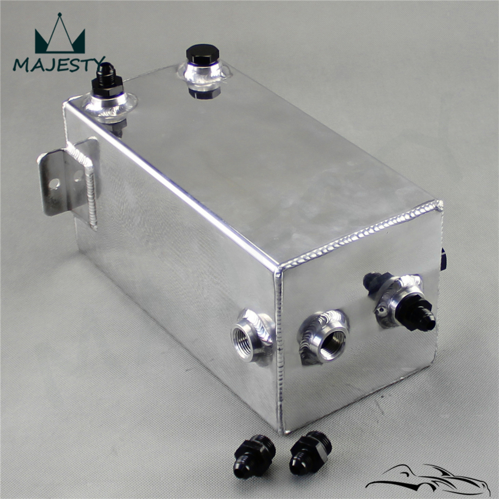 4L Aluminium Surge tank mirror polish Fuel TANK Un... – Grandado