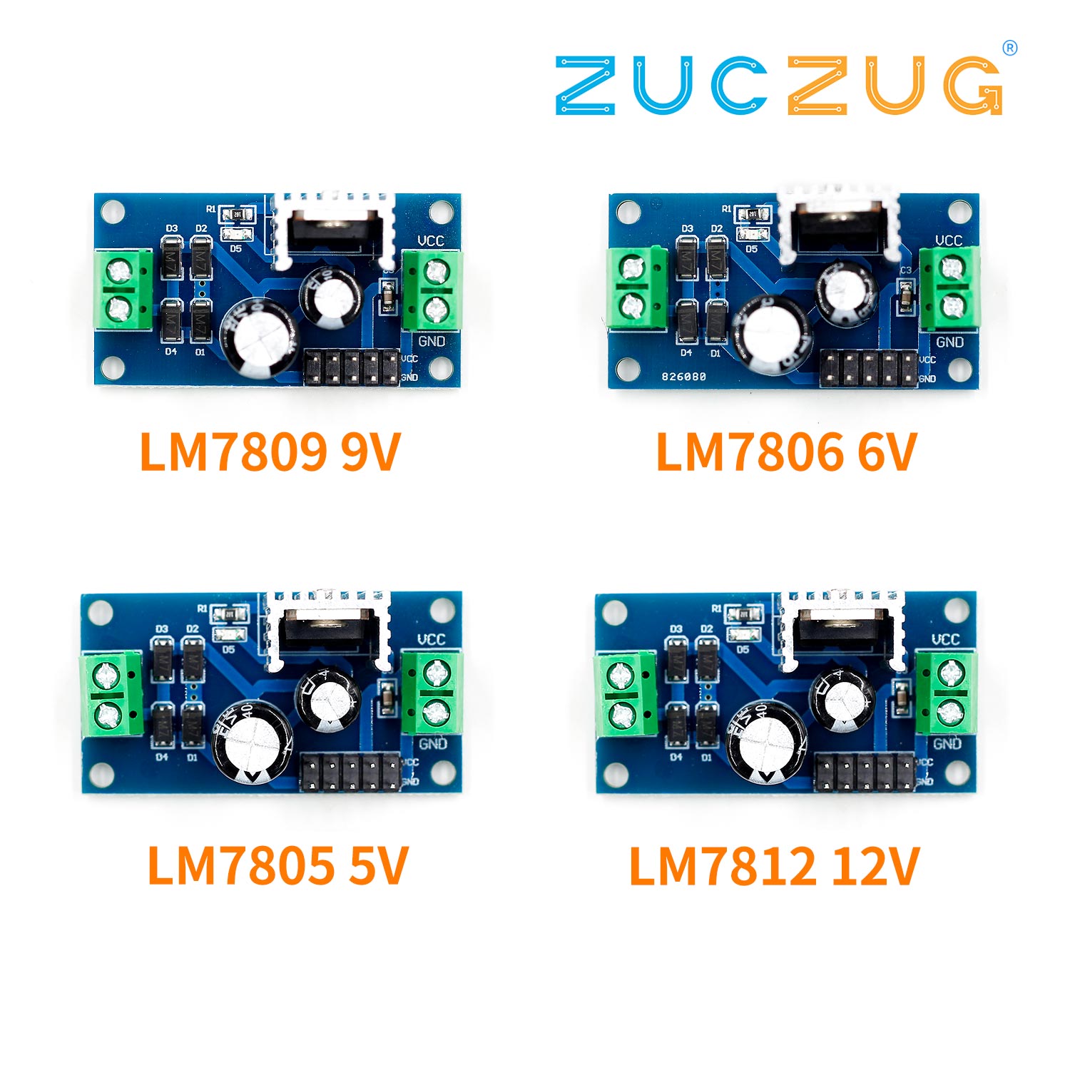 LM7805 LM7806 LM7809 LM7812 DC/AC Three Terminal V... – Vicedeal