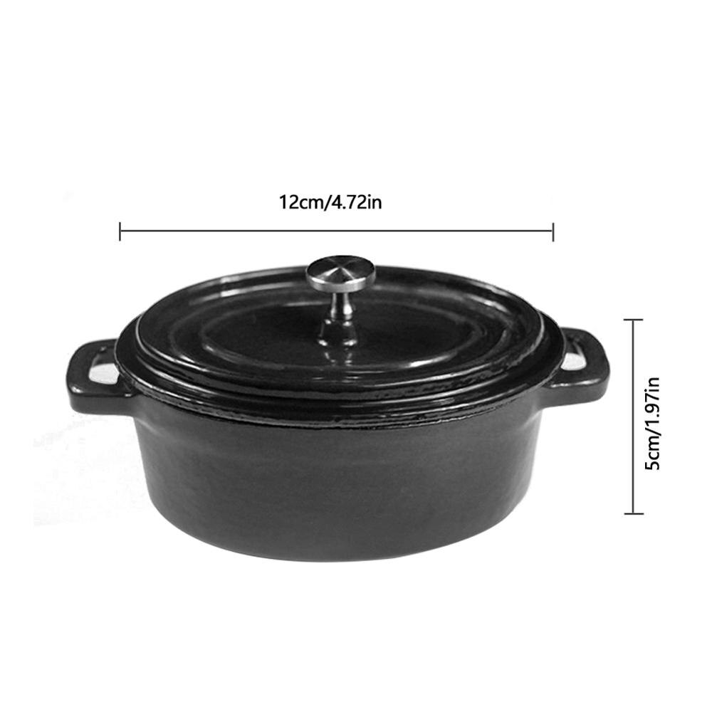 Mini Dutch Ovens Enameled Cast Iron Covered Casser... – Grandado