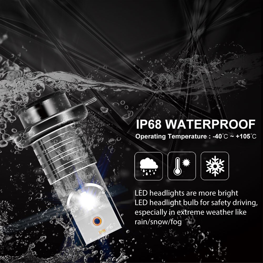 TXVSO8 H7 Led-leuchten für Auto Mini 6000K Scheinw... – Vicedeal