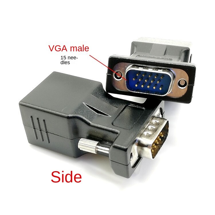 15pin Vga Female Naar RJ-45 Vrouwelijke Connector ... – Vicedeal