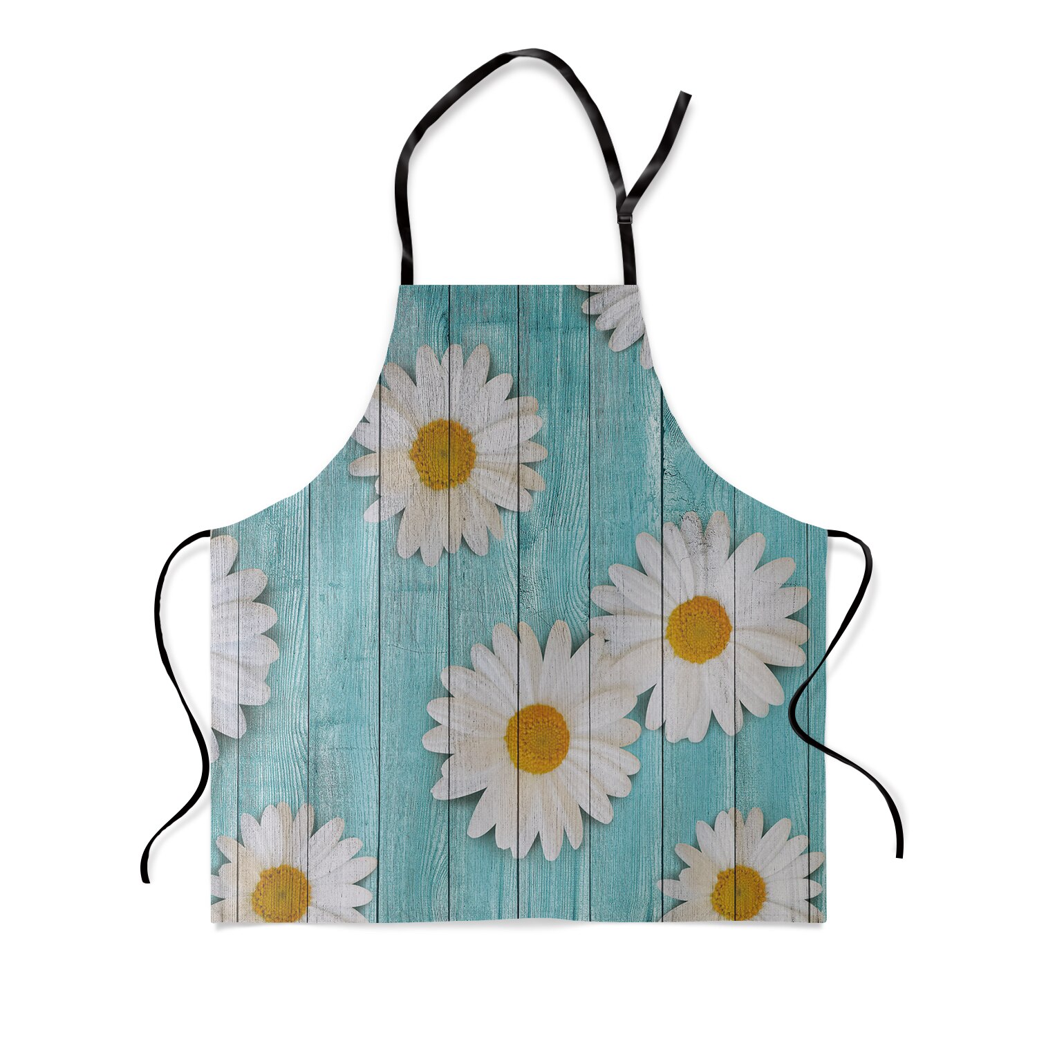 Kitchen Apron Daisy Flower Board Patterns Adjustab... – Grandado
