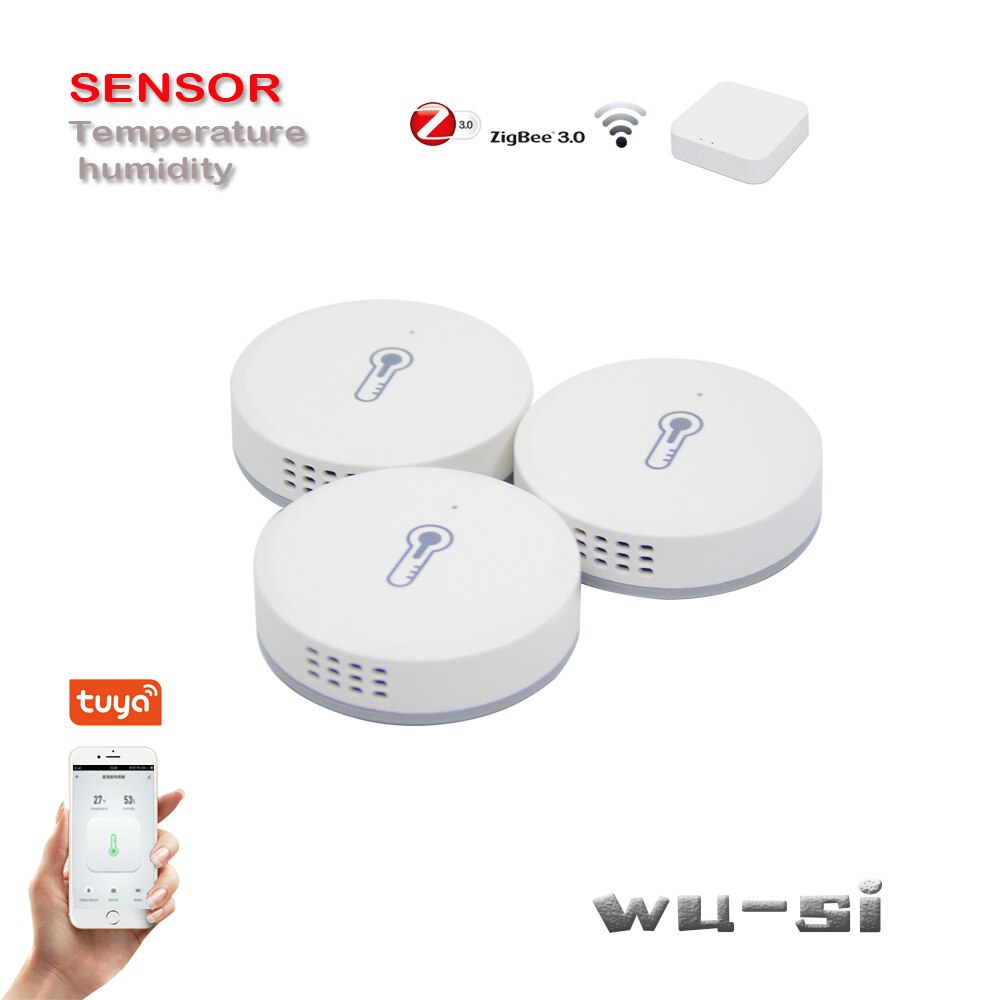 Zigbee Tuya Temperature Humidity Sensor Smart Home... – Grandado