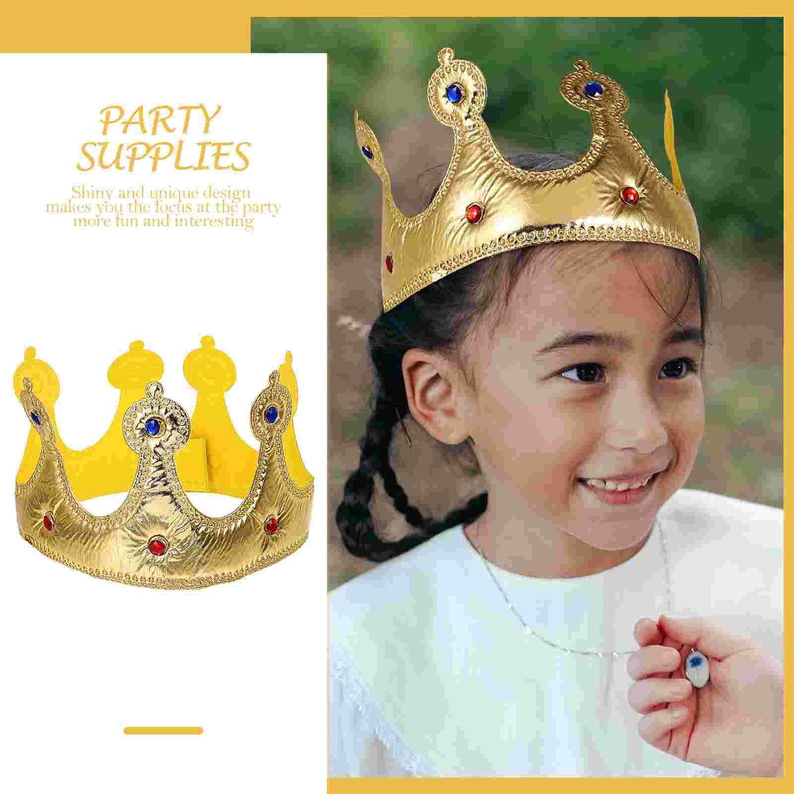Birthday Crown Hats Kids and Adult Party Hats Part... – Grandado