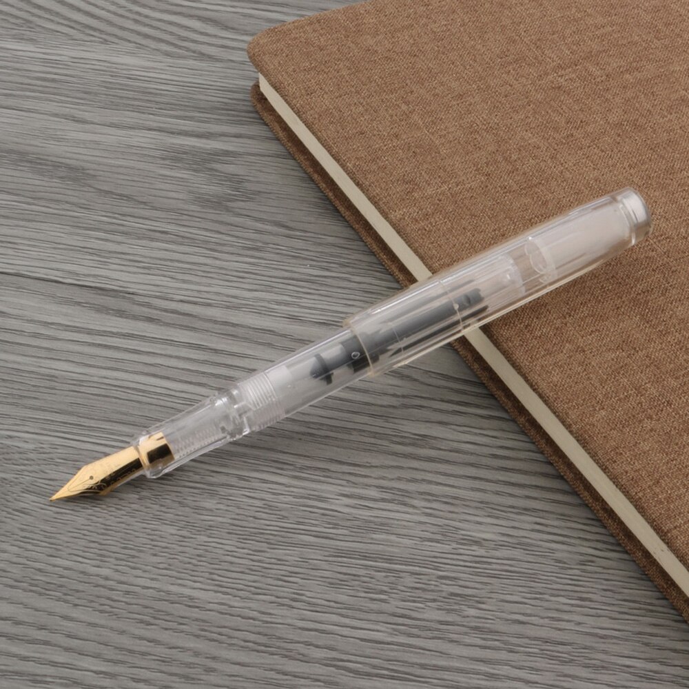 luxury Macaron Fountain Pen transparent PINK GREEN... – Grandado