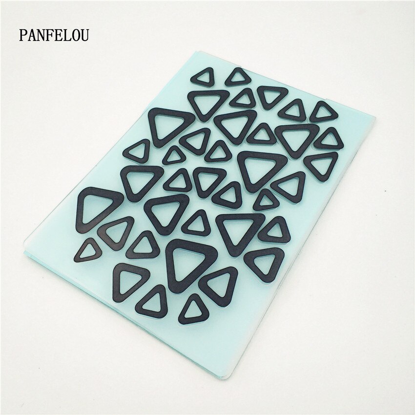 PANFELOU Easter Triangle symbol Embossing folders ... – Grandado