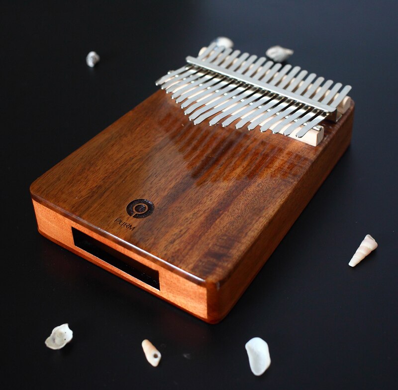PURM Kalimba 17 Keys Wood Portable Mbira Finger Pi... – Grandado