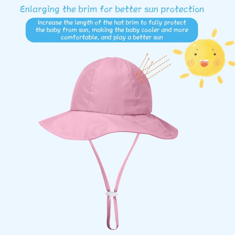 Summer Sun Hat Boys Cap Children Panama Unisex Bea... – Vicedeal