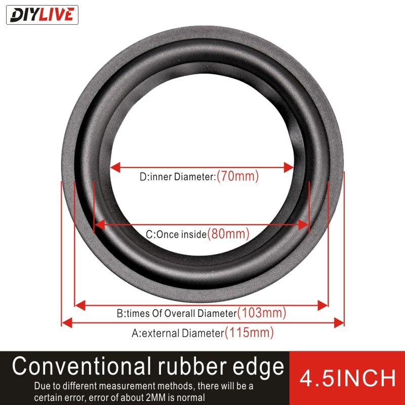 DIYLIVE 4.5-inch subwoofer speaker repair accessor... – Vicedeal