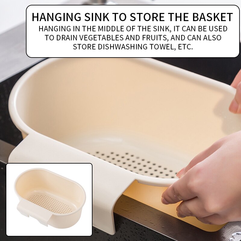 Vegetable Fruit Drainer Basket Holder Sink Straine... – Vicedeal