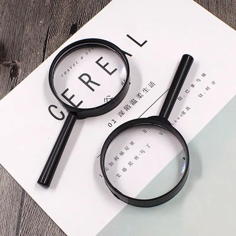 1PC Magnifier 60mm Handheld 5X Magnifier Magnifyin... – Vicedeal