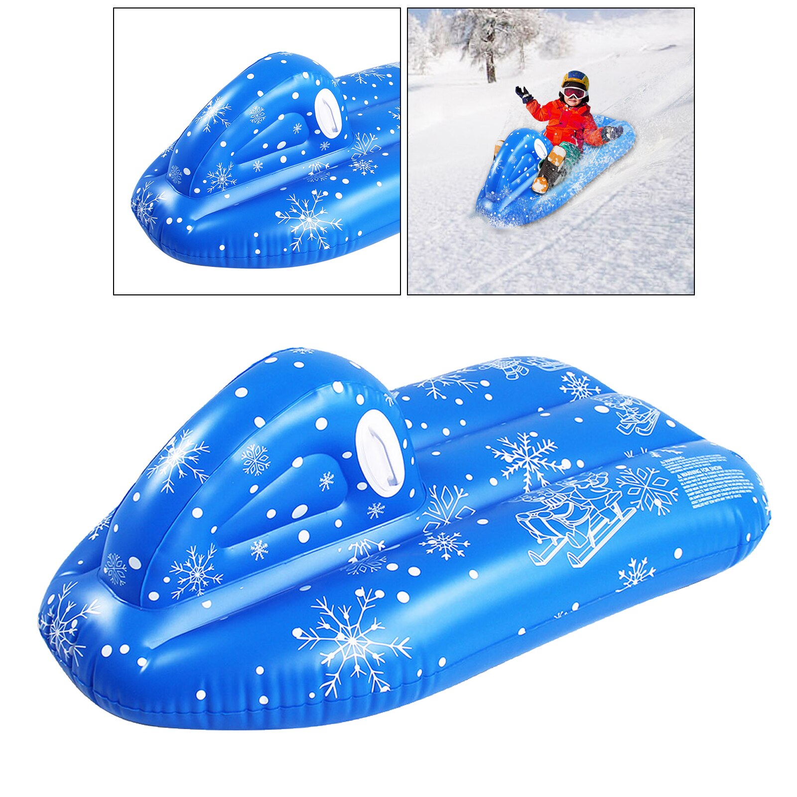Durable Inflatable Snow Tube, Snow Sled, Heavy Dut... – Grandado