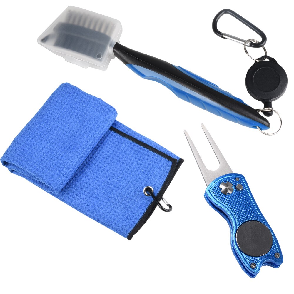 3Pcs/Set Golf Club Cleaner Tools Kit Towel Brush D... – Vicedeal