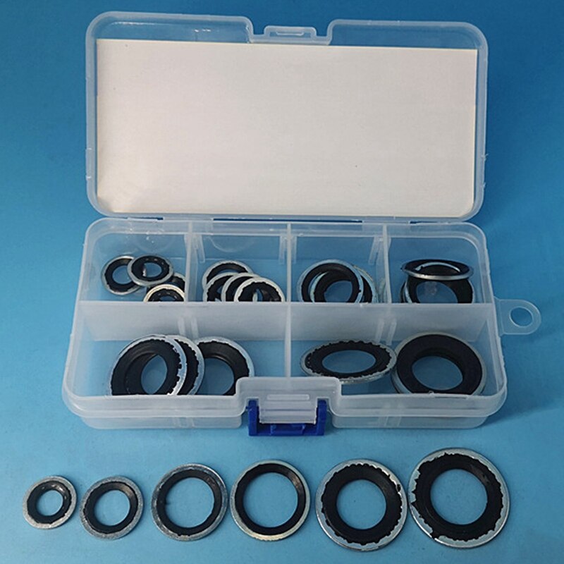 Air Conditioner Pump Washer 30Pcs A/C Compressor Sealing Gasket Washer ...