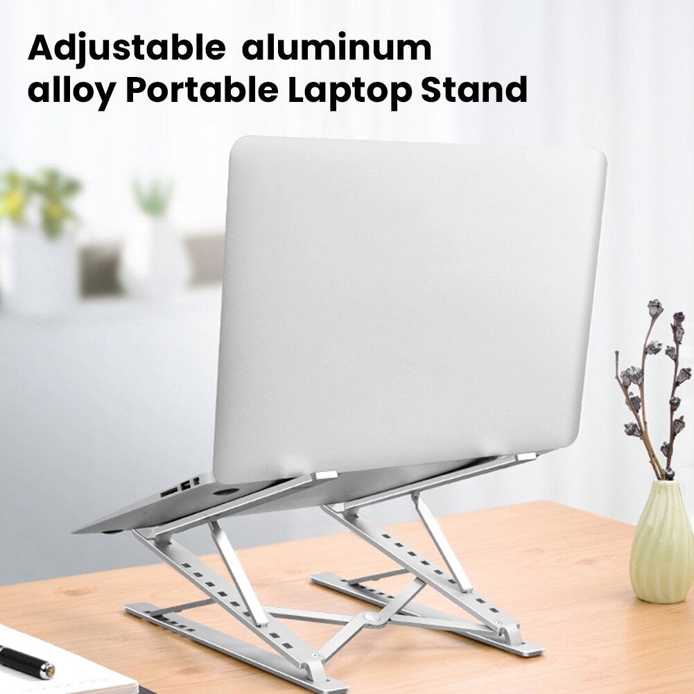 Doppel-schicht Laptop Erhöhung Metall Aluminium Le... – Vicedeal