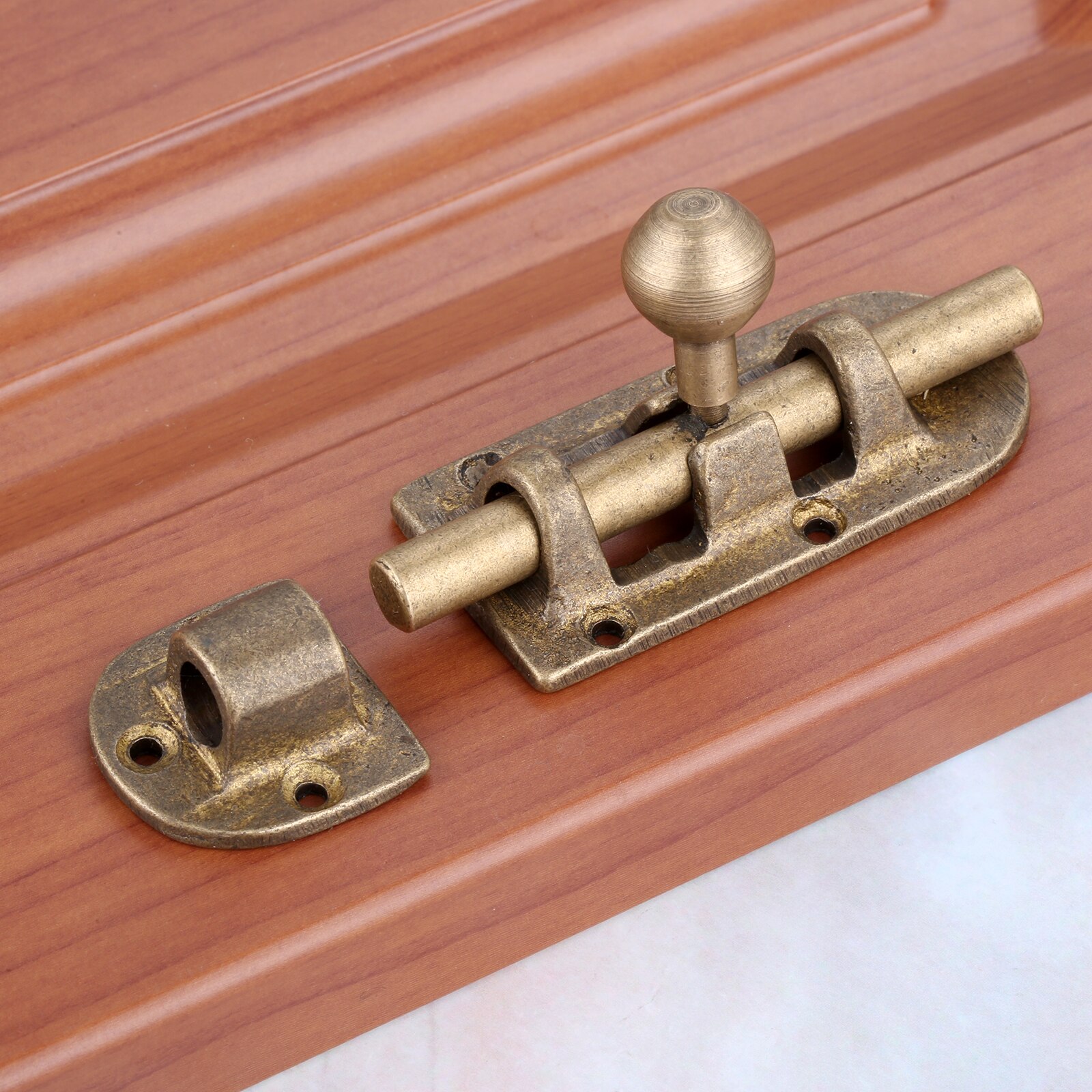1Pc Brass Door Bolts Vintage Barrel Catch Cupboard... – Vicedeal