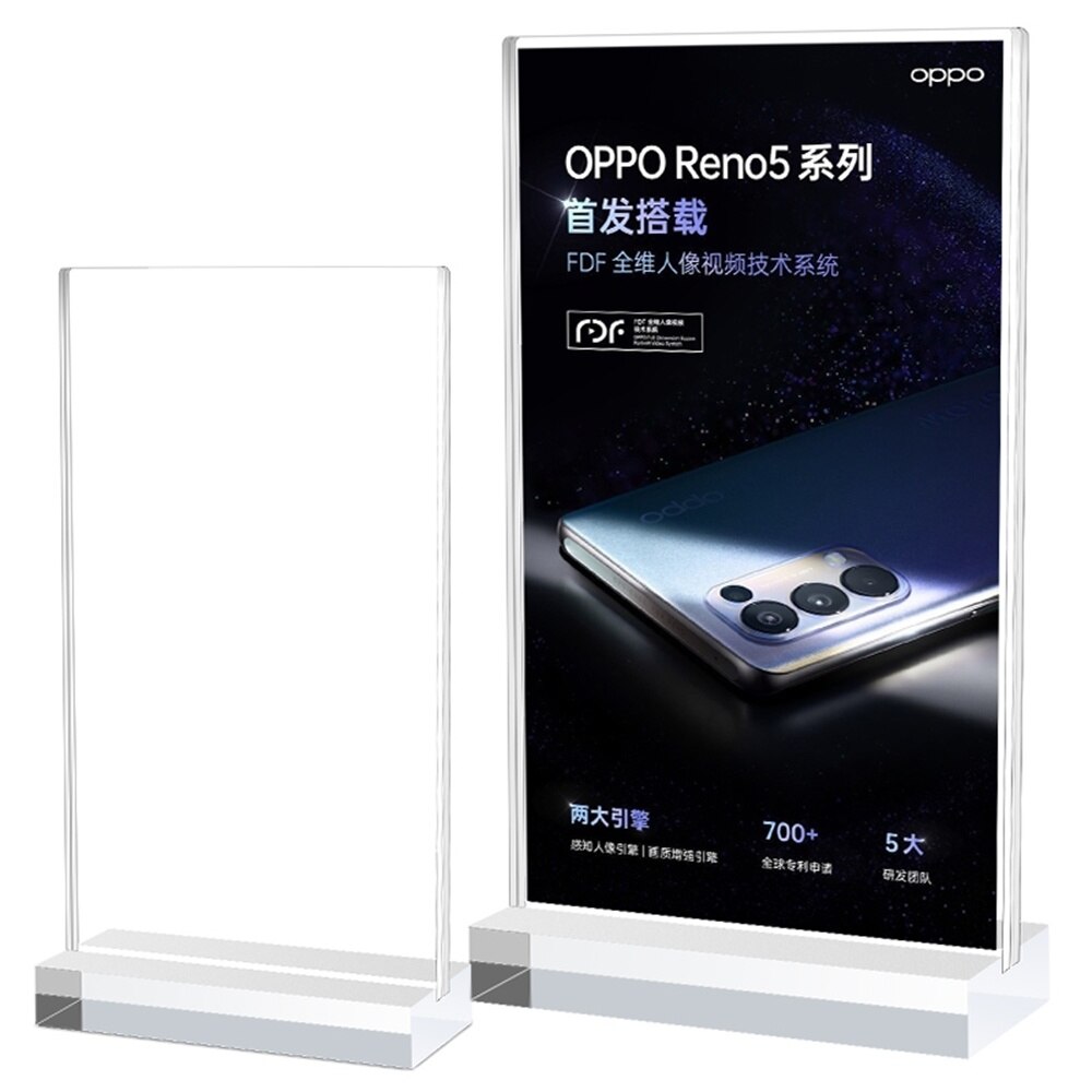 A5 Acryl Teken Houder Pop Display Stand Desktop Re... – Grandado