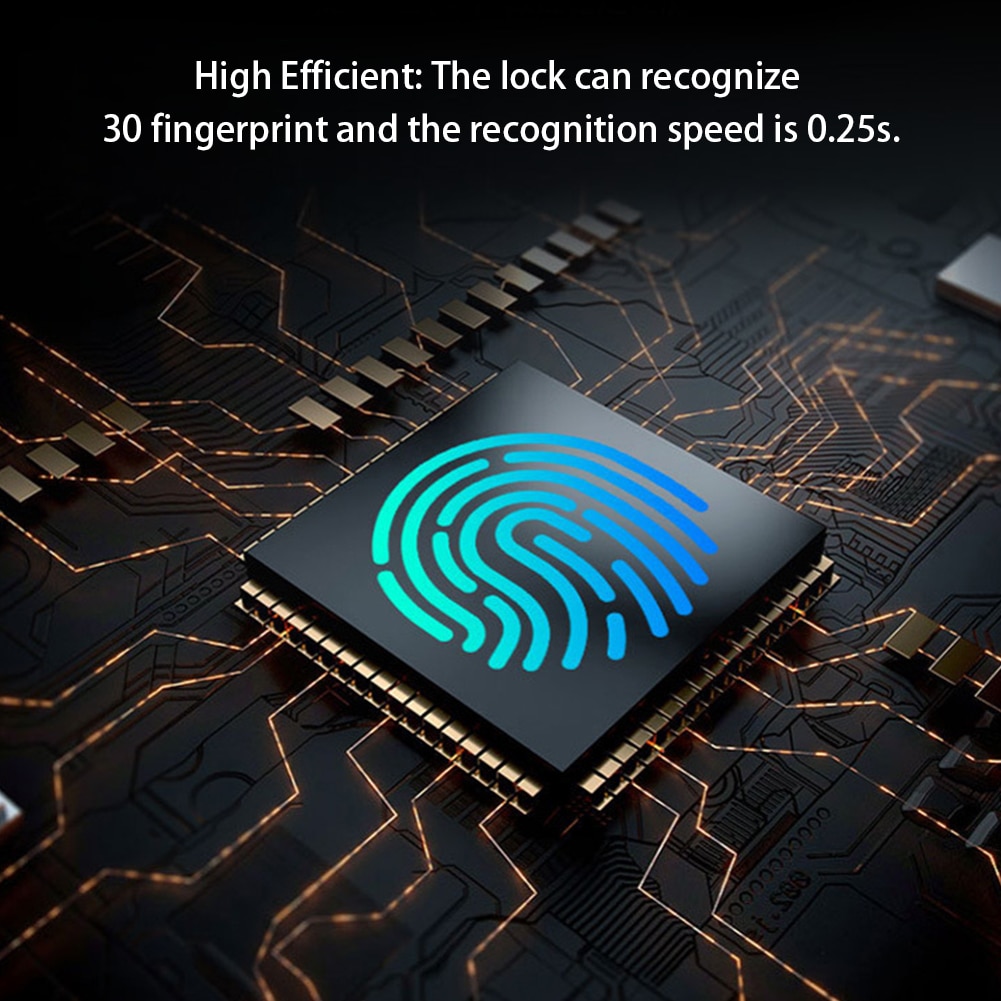 Smart Biometric Bedroom Security Battery Operated ... – Grandado