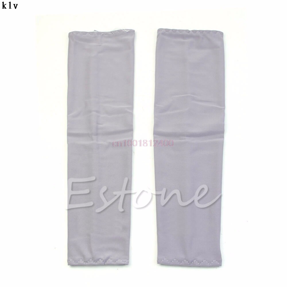 1Pair Arm Sleeves Sun UV Block Arm Sleeves Cool Wa... – Grandado