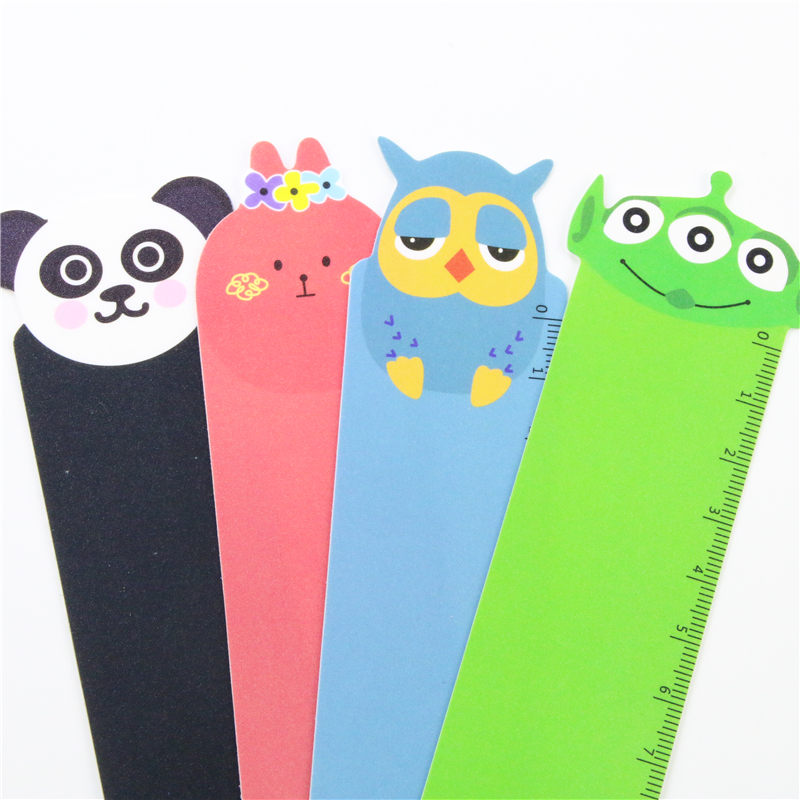 2 PCS Random Panda Owl Straight Ruler School Suppl... – Grandado