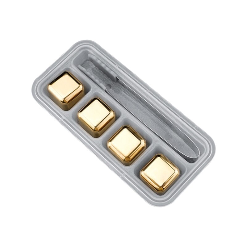 448B Stainless Steel Ice Cubes Clamp Set Reusable ... – Vicedeal