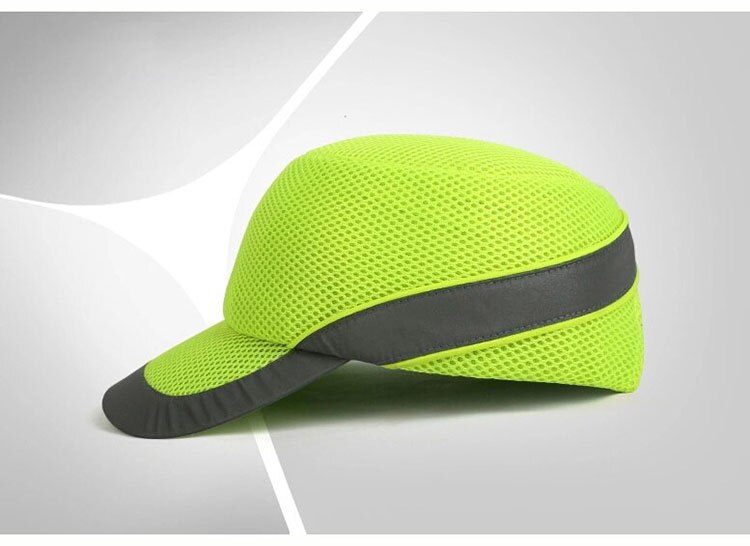 Bump Cap Work Safety Helmet With Reflective Stripe... – Grandado